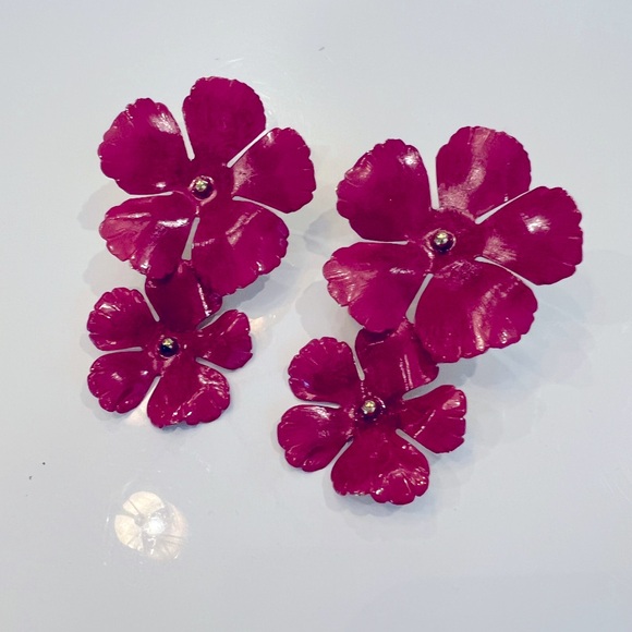 Jennifer Behr | Jewelry | Jennifer Behr Collette Floral Drop Earrings ...